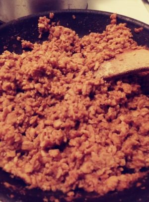 Vegan TVP Taco Meat – Oil Free! | The Penny Pantry